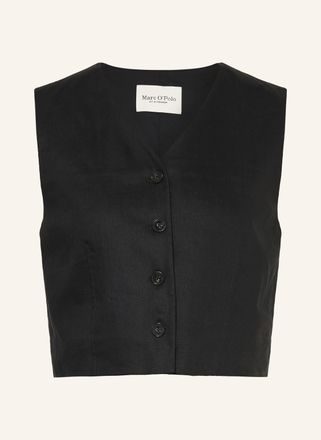 Marc O'Polo Marc Opolo Blazerweste Mit Leinen schwarz