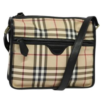 Burberry Pre-owned Cuir sacs-ports-paule - Femme - Pre-owned - Beige - Taille: ONE Size