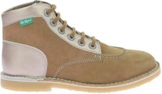Kickers Kicklegend, Bottillons Femme, Camel/Or, 36
