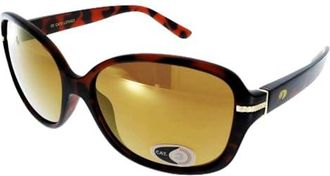 Skeena Lunettes de soleil femme FRANCES L370423 Ecaile Marron Dor&eacute; indice 3, &eacute;l&eacute;gance classique