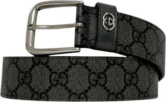 Gucci unisex, Pre-owned, Gris, Taille: ONE Size Ceinture en toile Pre-owned