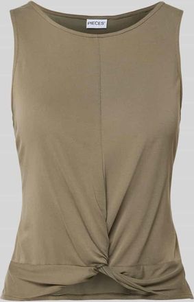 Pieces Regular Fit Top aus Viskose-Mix Modell ANORA