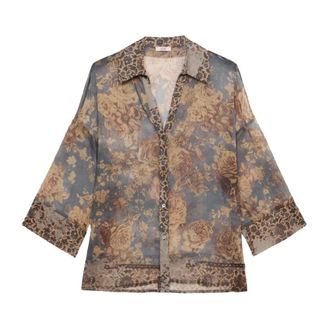 Oltre Damen, Blusen & Hemden, Mehrfarbig, S/MGr&ouml;&szlig;e