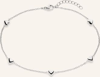 s.Oliver S.Oliver Fu&szlig;kette Aus Edelstahl silber