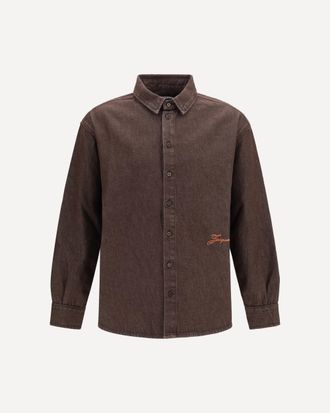 Jacquemus Simon de-N&icirc;mes Denim Shirt Male 46