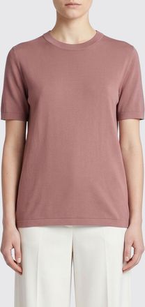 Roberto Collina T-Shirt ROBERTO COLLINA Damen Farbe Braun