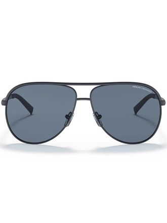 A|X Armani Exchange Getönte Pilotenbrille - Blau