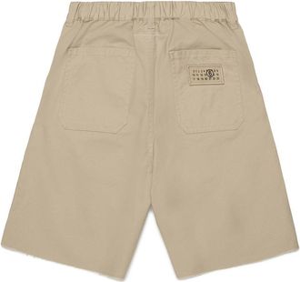 Maison Margiela Cotton Bermuda Shorts - Beige