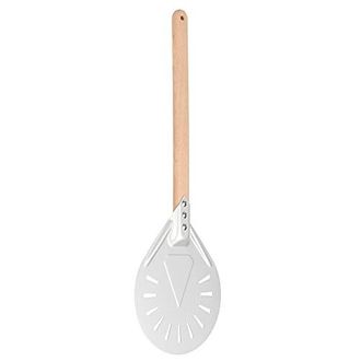 CHICIRIS Aumotop Spatule &agrave; Pizza avec Poign&eacute;e Amovible, Pelle &agrave; Pizza en Alliage Daluminium Durable pour Boulangers Domicile et Professionnels, Accessoire de C