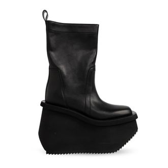 Rick Owens Factory Boots Plateau-Stiefeletten - - Shoes - Herren - Schwarzk - 43 EU