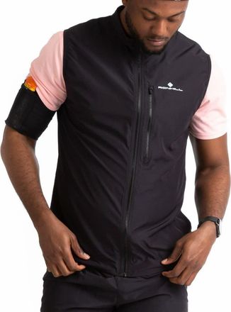 Ronhill Herren Mens Gilet Weste Core, Schwarz, L