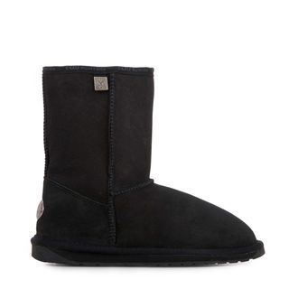 Emu Australia Womens Platinum Stinger Slim Lo Sheepskin Boot, Black, Size 40