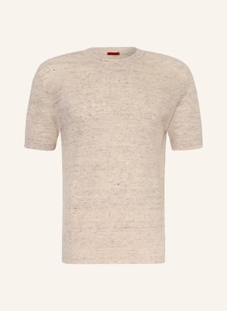Barena Barena Venezia Strickshirt Tuga Mit Leinen weiss
