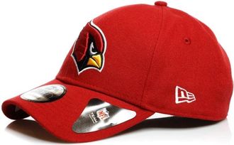 New Era The League Curved Visor Cap - - Accessories - Herren - Rot - ONE SIZE