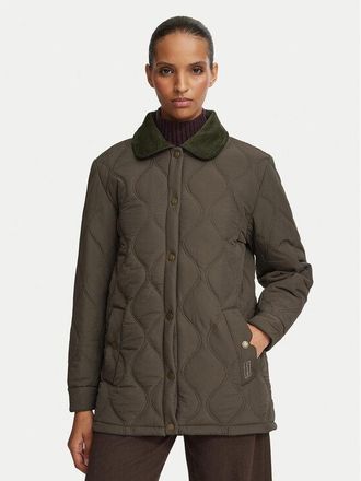 Hunter &Uuml;bergangsjacke HARW0027262 Dunkelbraun Regular Fit