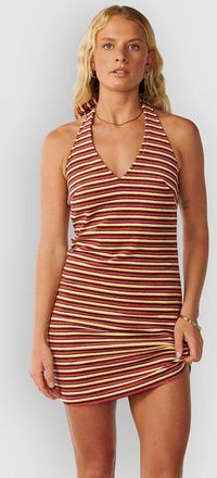 Rip Curl Retro Swell Terry Halter Kleid multi