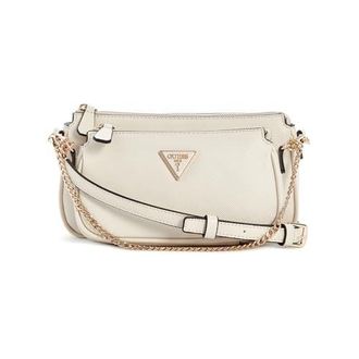 Guess Noelle Double Pouch Crossbody Bone