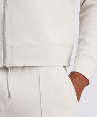 Pierre Cardin Kurzjacke Elastische Sweatware mit hohem Baumwollanteil