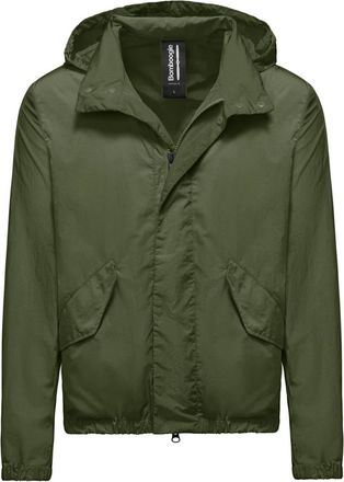 Bomboogie Homme, Vestes, Vert, Taille: S Bomber Non Doubl&eacute; en Nylon Froiss&eacute;