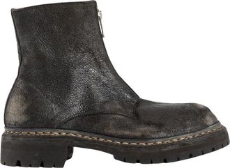 Guidi Bottines Zipped Big Daddy - Homme - Chaussures - Noir - Taille: 42 EU