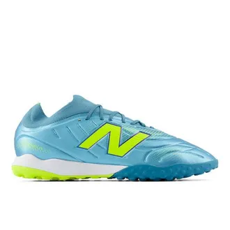 New Balance Unisexe Tekela Team Low Laced TF V5 en Bleu/Vert, Synth&eacute;tique, Taille 44.5