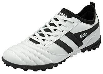 Gola Homme Ceptor Turf Football Shoe, White Black, 42 EU
