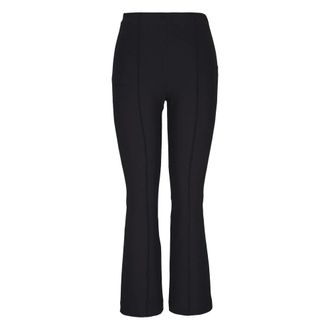 Vince Mid-Rise Pintuck Crop Flare Pant - - Trousers - Damen - Schwarzk - L