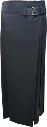 Department Five Department Five, Femme, Jupes, Noir, Taille: 40 FR Wrap Maxi Skirt