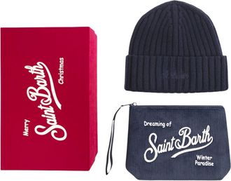 MC2 Saint Barth Homme, Accessoires, Bleu, Taille: ONE Size Merry Christmas Box
