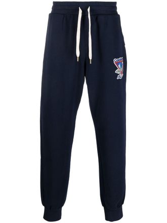 Casablanca Jogginghose mit Logo-Patch - Blau