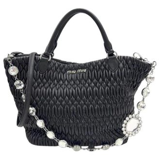Miu Miu Pre-owned Handbag - - Pre-owned - Damen - Schwarzk - ONE SIZE