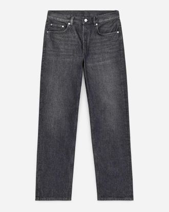 Arket OCEAN Loose Straight Jeans -Grau