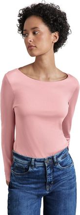 Street One Damen Shirt mit U-Boot-Ausschnitt
