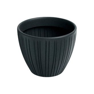 Prosperplast Blumentopf Fero rund, Carbon, &Oslash; 40 x 31