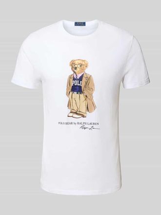 Polo Ralph Lauren Custom Slim Fit T-Shirt mit Rundhalsausschnitt