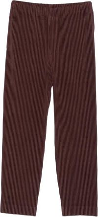 Issey Miyake Homme, Pantalons, Brun, Taille: S Wide Pantalons
