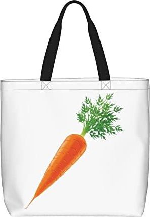 Generic Sac De Courses Carotte Dr&ocirc;le Sac Cabas De Grande Capacit&eacute; Avec Poign&eacute;es Sacs En Toile Pour Femmes, Pour Femmes, Burea, &Eacute;cole, Shopping