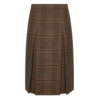 Saint Laurent Damen, R&ouml;cke, Braun, MGr&ouml;&szlig;e