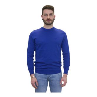 Barbour Rundhals-Strickwaren - - Knitwear - Herren - Blau - 2XL