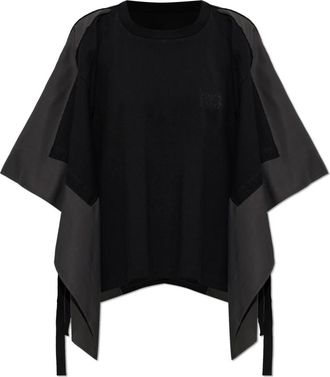 Maison Margiela Femme, Tops, Noir, Taille: 38 FR Logo Top