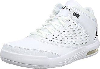 Nike Nike Jordan Flight Origin 4, Chaussures de Basketball Homme, Blanc Cassé (Whiteblack 100), 41 EU