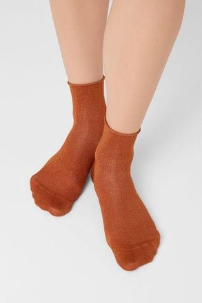 Calzedonia Socken Mit Glitzer Orange