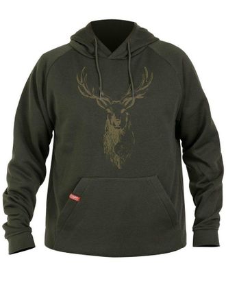 Hart England Sweatshirt Hoodie mit Hirschmotiv