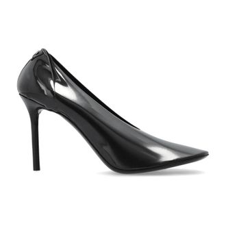 Courr&egrave;ges Logo Stilettos - - Shoes - Damen - Schwarzk - 36 EU