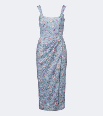 Markarian Robe bustier Marla en dentelle &agrave; fleurs