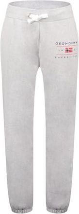 Geographical Norway Mezolo Men Mezolo Men Pantalon Jogging Style - Vetements Sport Confortable Doux - Homme Decontracte Coton - Automne Hiver Printemps Été (Gris Clair M)