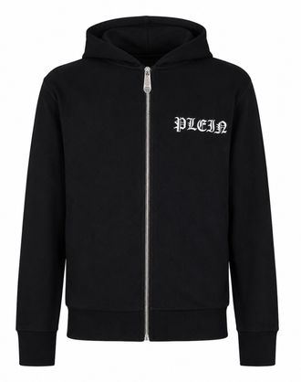 Philipp Plein Kapuzen-Sweatjacke Skull