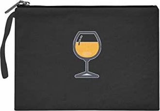 Bonateks Femme Frfcb101597 Femme Clutches, Noir, Black EU