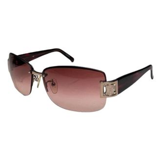 Celine Lunettes de soleil vintage en m&eacute;tal Pre-owned - Femme - Pre-owned - Violet - Taille: ONE Size