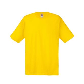 Fruit Of The Loom Herren Screen Stars Original T-Shirt (3XL) (Gelb)